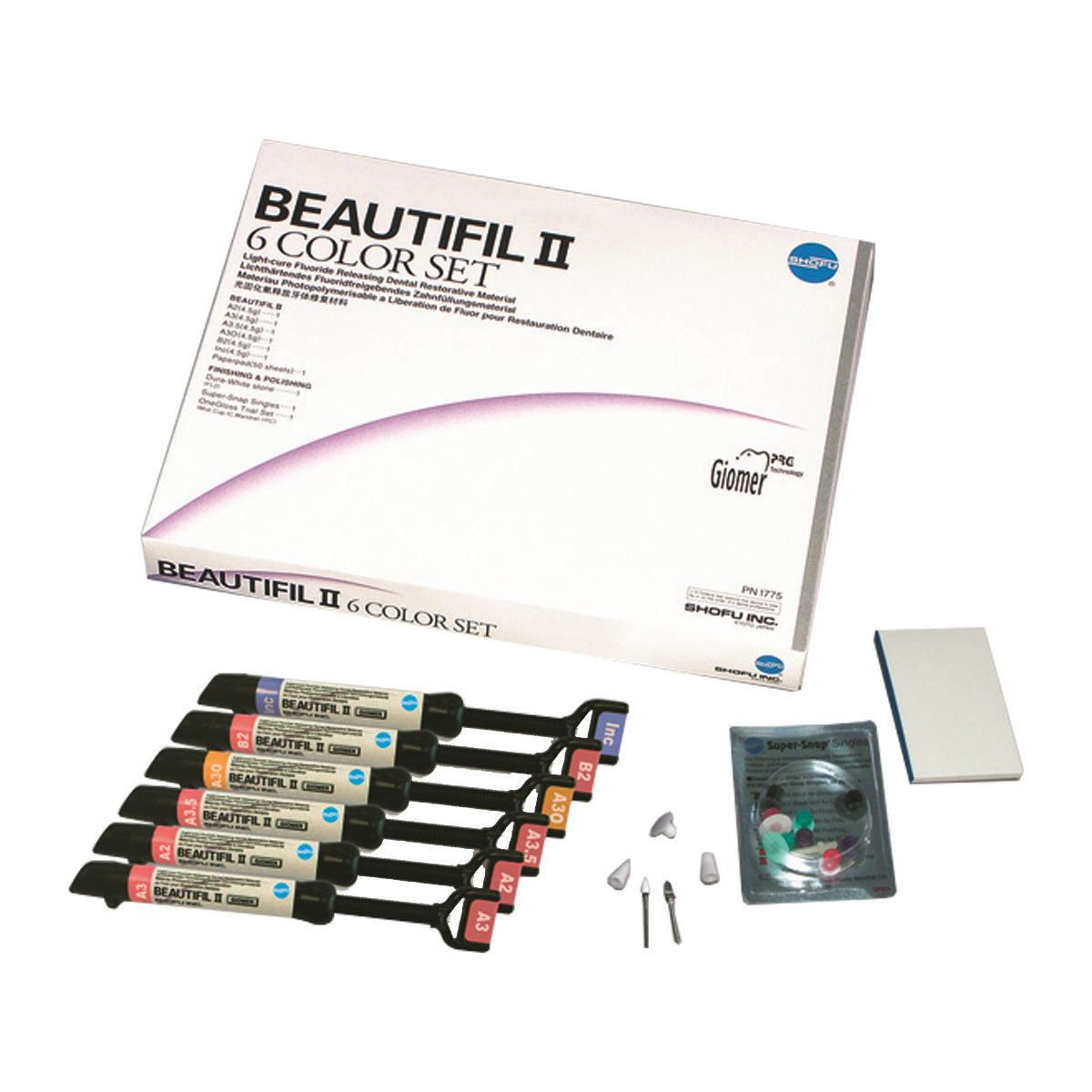 Beautifil® II Restorative – 6-Color Tip Set for Natural-Looking Dental ...