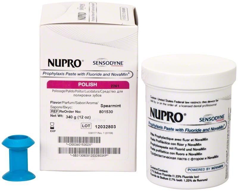 NUPRO® Sensodyne® Prophylaxis Paste - Fluoride, 12 oz. Jar, 1/Pkg – 3Z ...