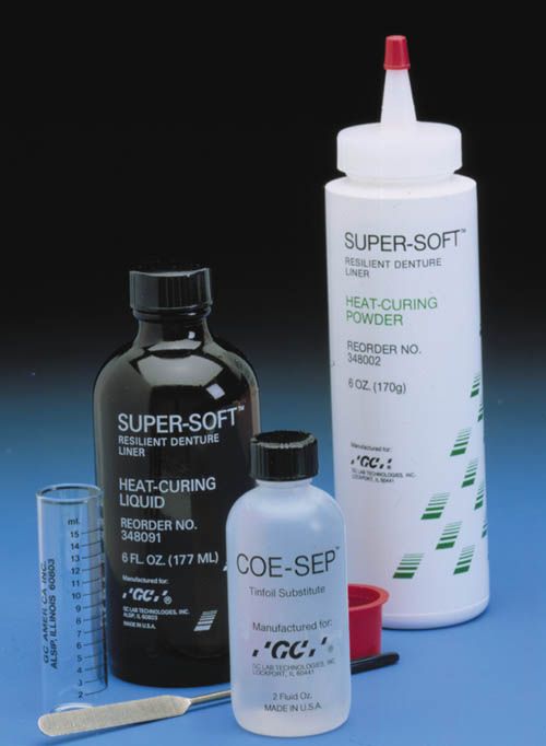 Super-Soft™ Soft Denture Reline Material – Professional Package, 6 oz ...