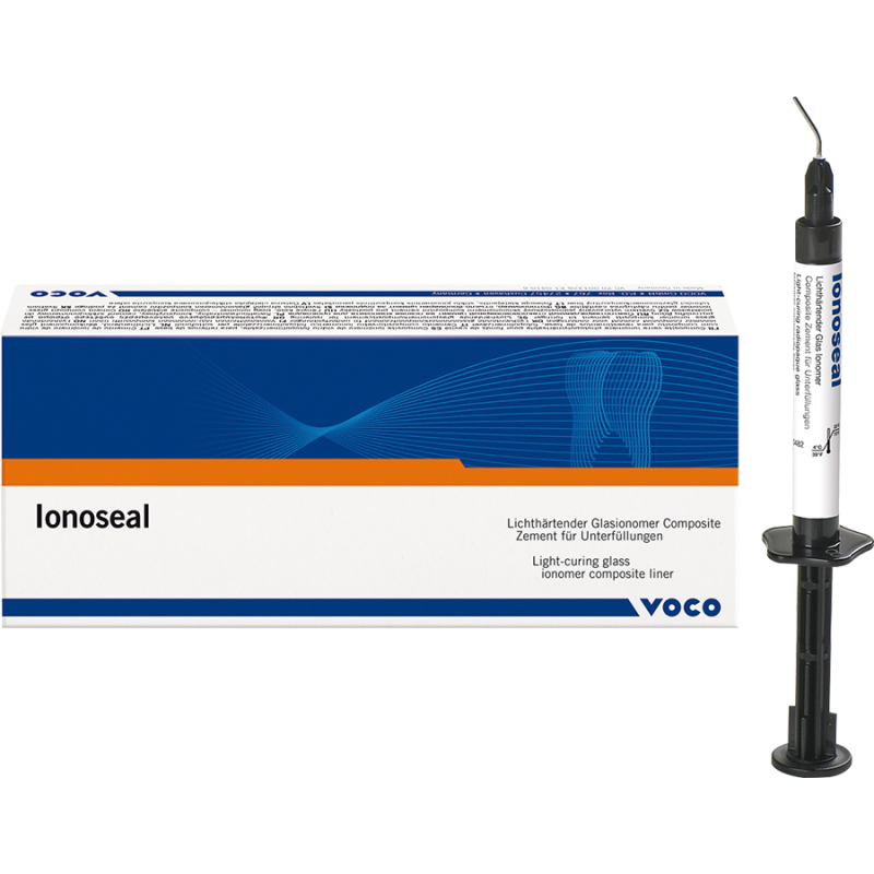 Ionoseal Glass Ionomer Composite Cement Syringe Kit (2.5 g) – Strong ...
