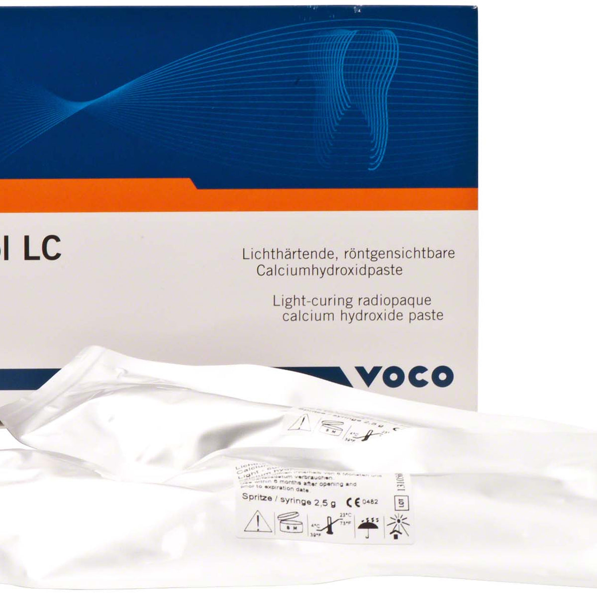 Calcimol LC Calcium Hydroxide Paste – 2.5g Syringe | Light-Curing ...