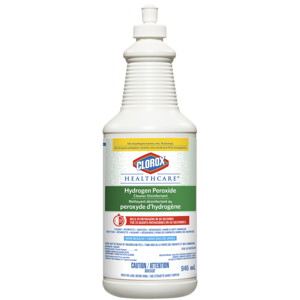 Clorox Healthcare® Hydrogen Peroxide Cleaner Disinfectant | 946ml Pull ...