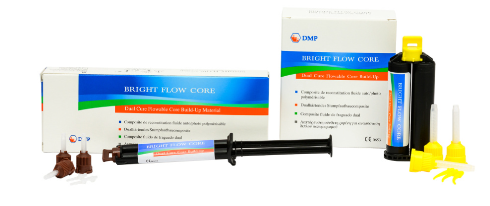 BRIGHT FLOW CORE – Dual-Cure Flowable Core Build-Up Material | Strong ...