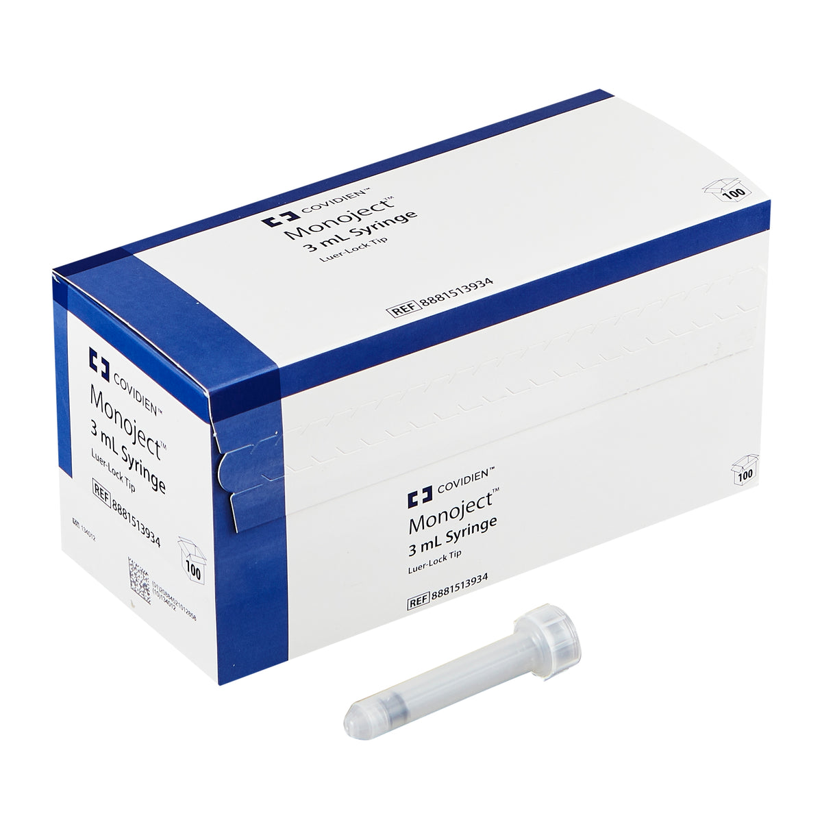 Monoject™ 3 ml Syringe with Luer Tip, 100/Pkg | Accurate & Versatile ...
