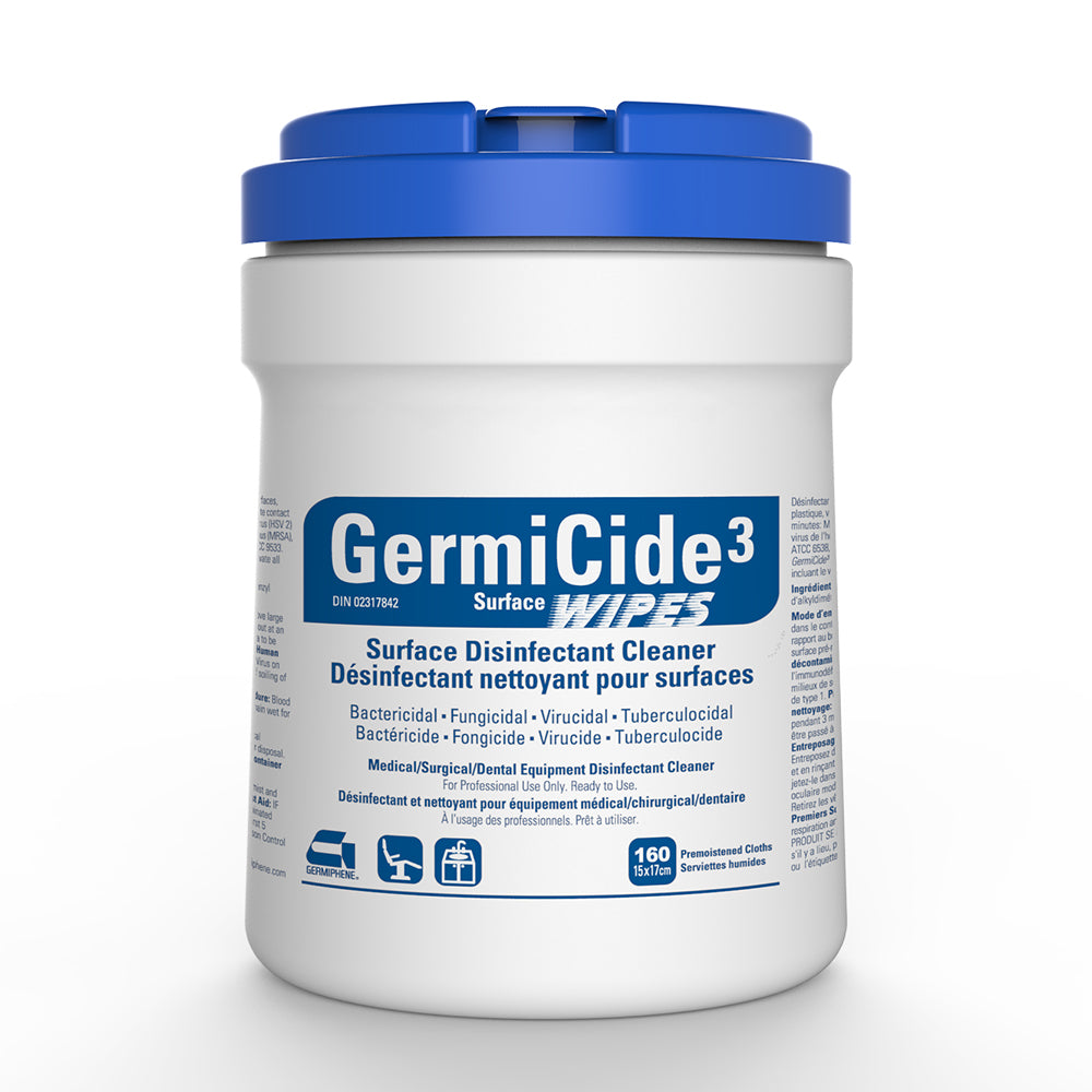 GermiCide3 Disinfectant Wipes – Quick and Effective Surface Cleaning ...