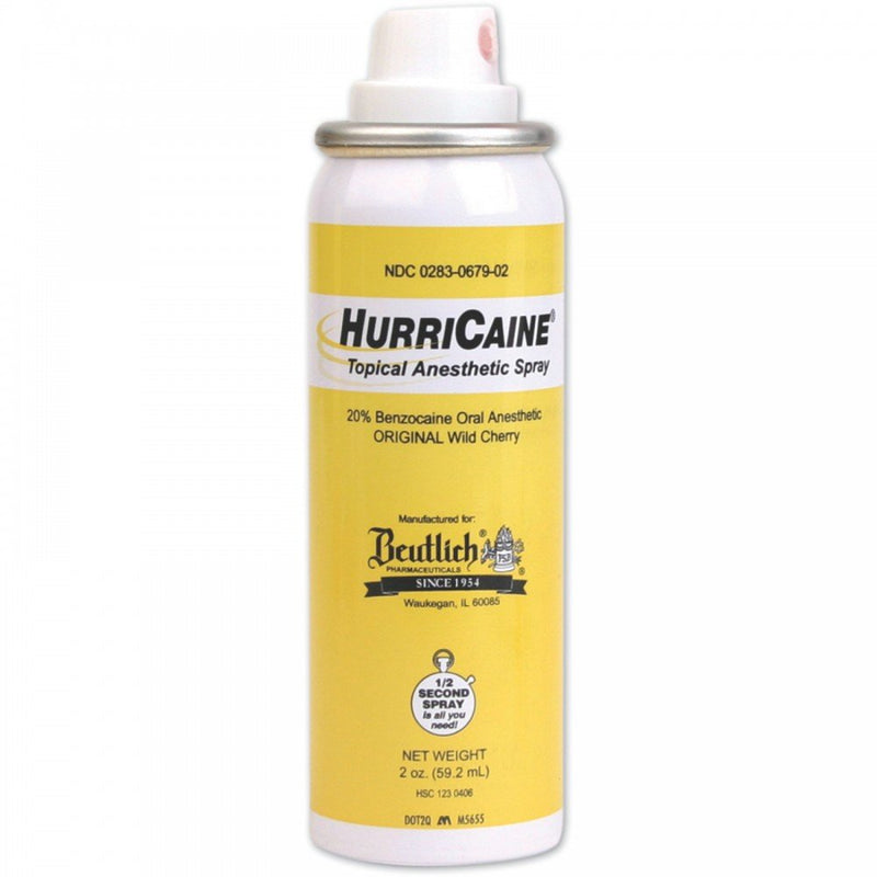 HurriCaine Topical Anesthetic Spray 2oz – 3Z Dental