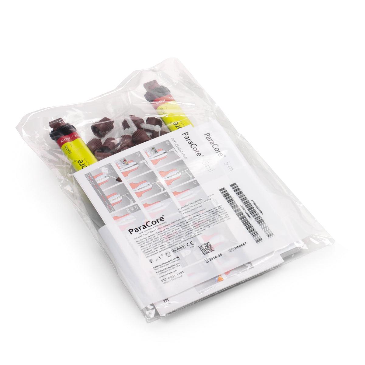 ParaCore® Slow Core Build-Up Material – 5 ml Syringe Dentin Refill, 2 ...