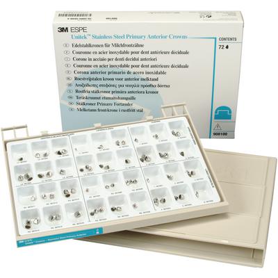 Unitek™ Primary Stainless Steel Crowns Anterior Starter Kit ...
