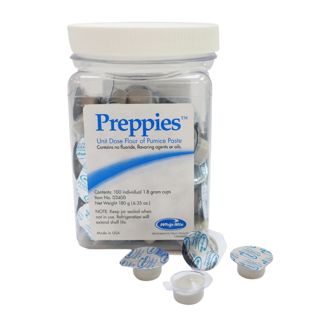 Pumice Preppies™ Paste – 2 g Cups, 100/Pkg – 3Z Dental