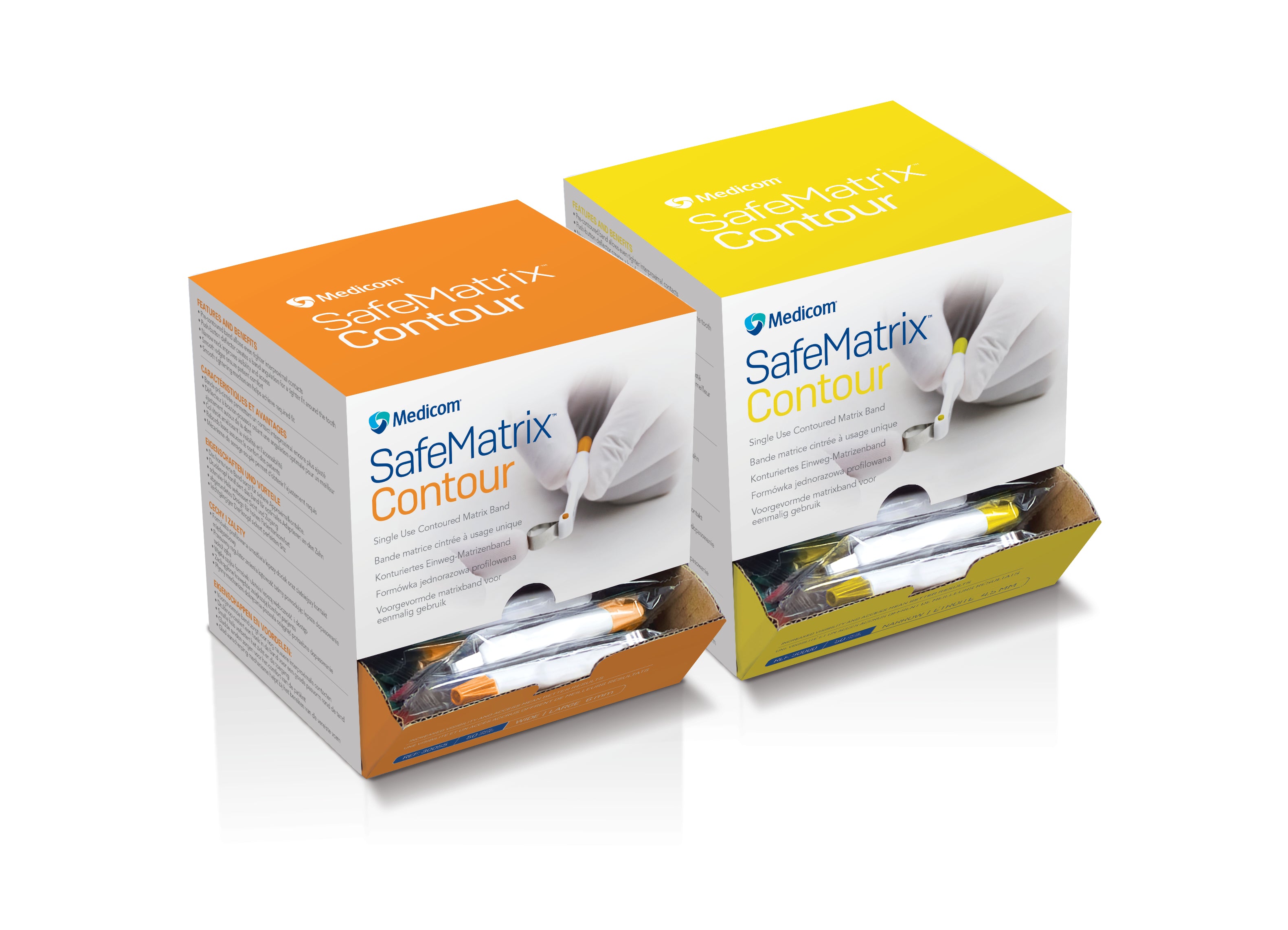 SafeMatrix Wide Matrix Bands, 50/Pkg – 3Z Dental