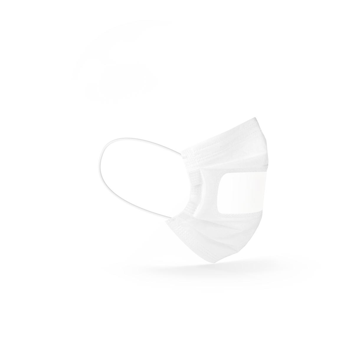 SafeMask® Vision Procedure Earloop Face Mask, White Level 3 - 50/Box ...