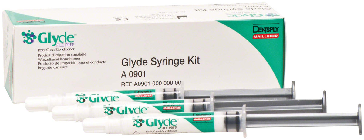 Glyde File Prep Syringe Kit | Enhanced Lubrication for Root Canal ...