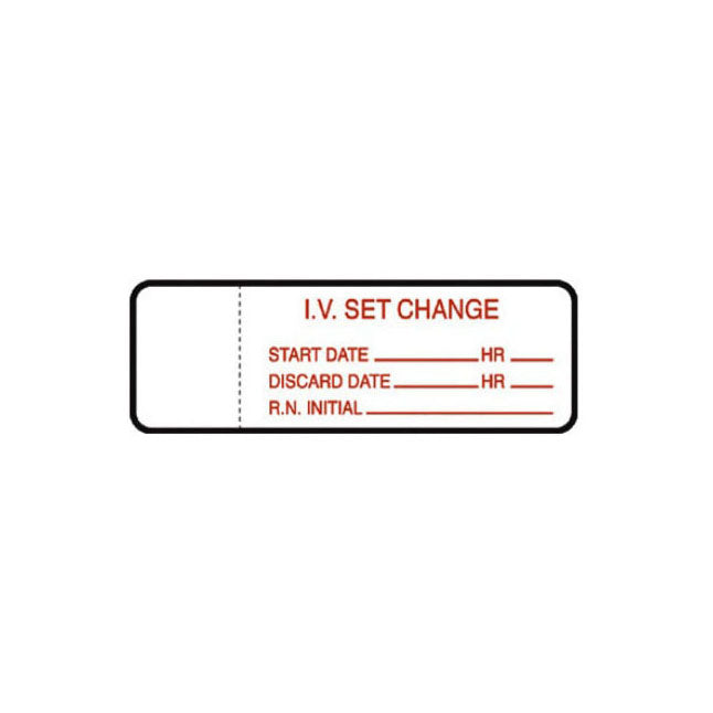 IV Set Label – 3Z Dental