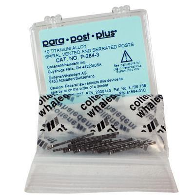 ParaPost® Plus Endodontic Post System, Titanium Refills | Lightweight ...