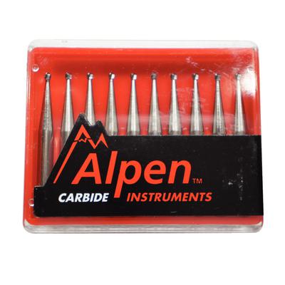 Alpen® Carbide Operative & Surgical Burs – FG, End Cutting, 10/Pkg – 3Z ...