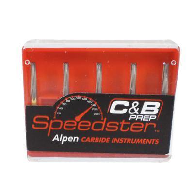 Alpen® Speedster™ C&B Prep Carbide Burs – FG, 5/Pkg | Precision Dental ...
