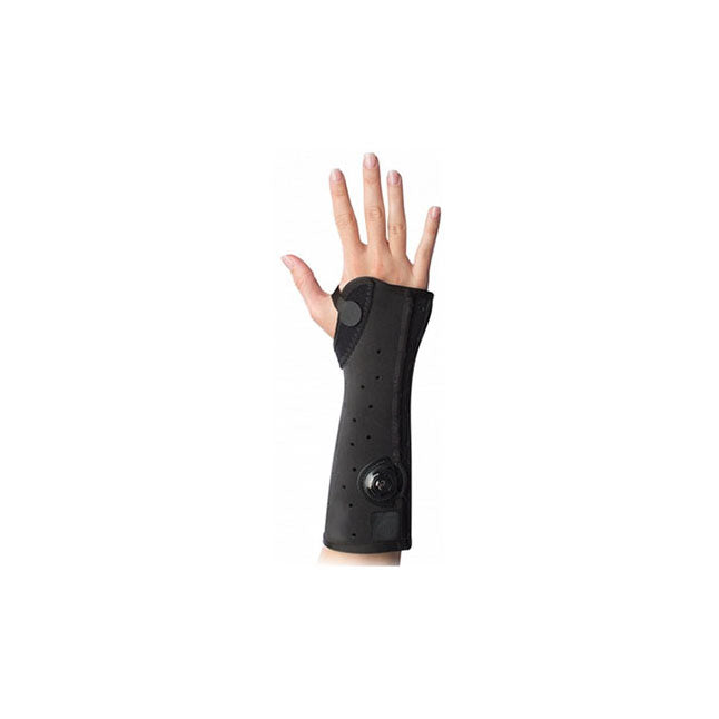 Exos® Short Arm Fracture Brace, Right, Open Thumb, Black – 3Z Dental