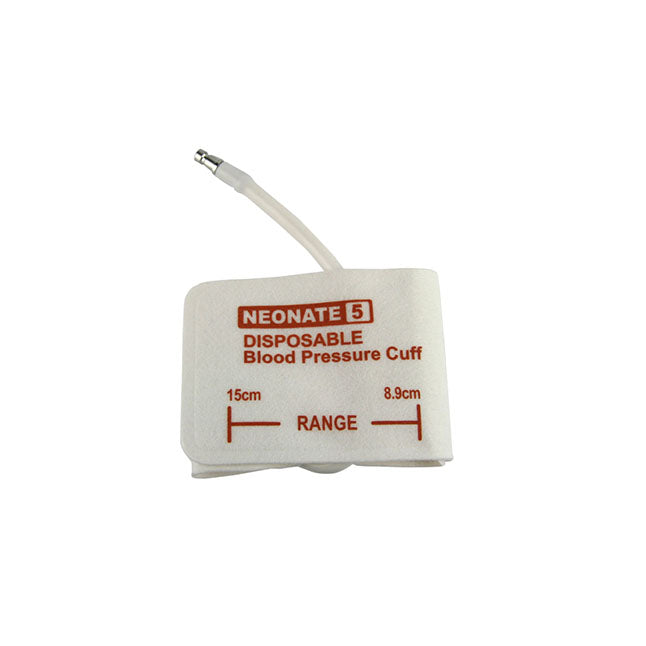Blood Pressure Cuff, One Tube, with Luer Slip Connector, Neonate, Size ...