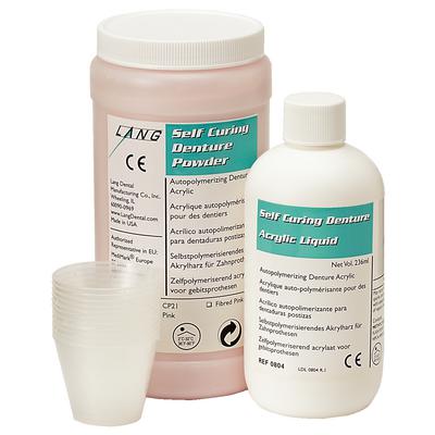 Self Curing Denture Powder and Liquid – 1 lb | Complete Solution for ...