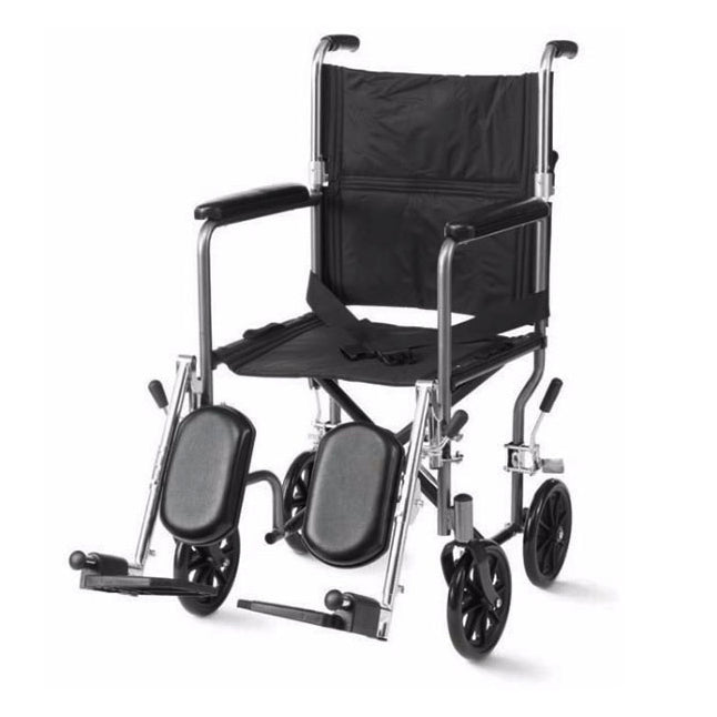 Transport Chair, Elevating Leg Rest, Full Length Armrest – 3Z Dental