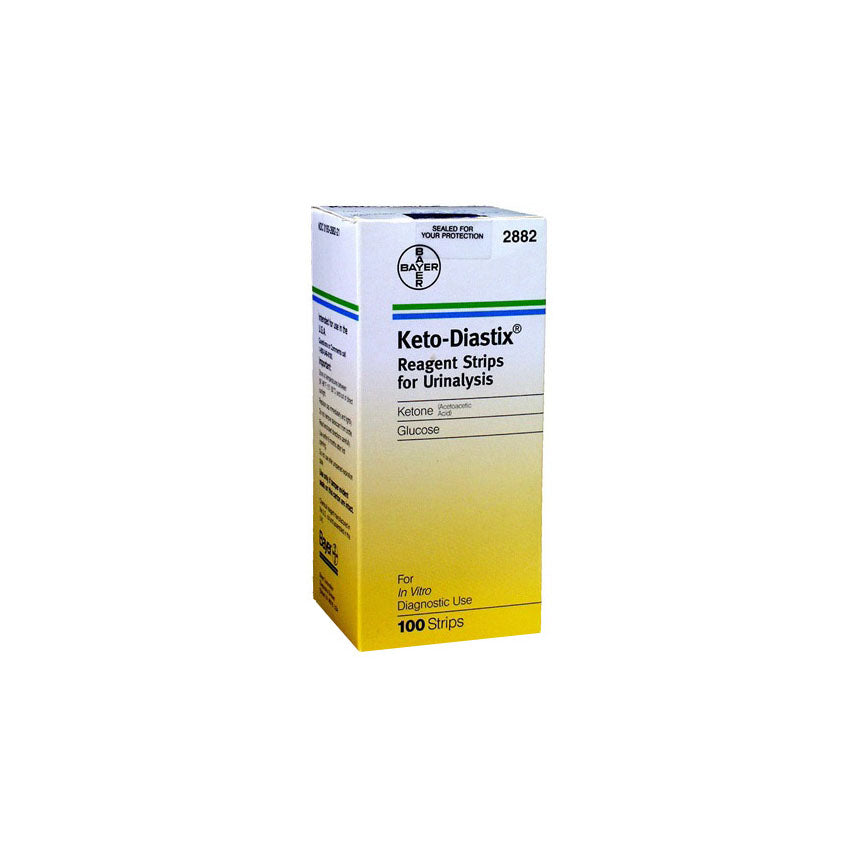 Keto-Diastix® Reagent Strips for Urinalysis | Glucose & Ketone Testing ...