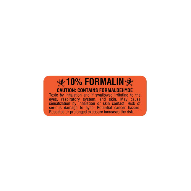Medical Label, Histology/Cytology, Fluorescent Red | Clear ...