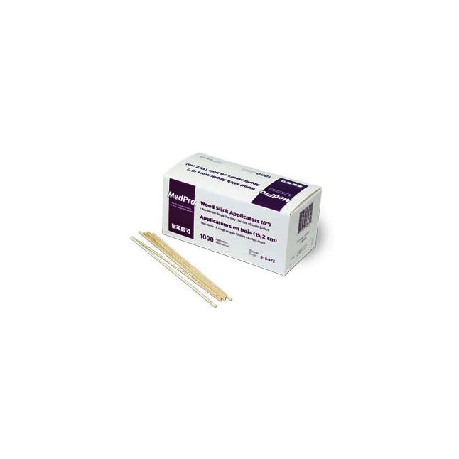 MedPro® Wood Stick Applicator – Essential Medical Tool | Non-Sterile ...