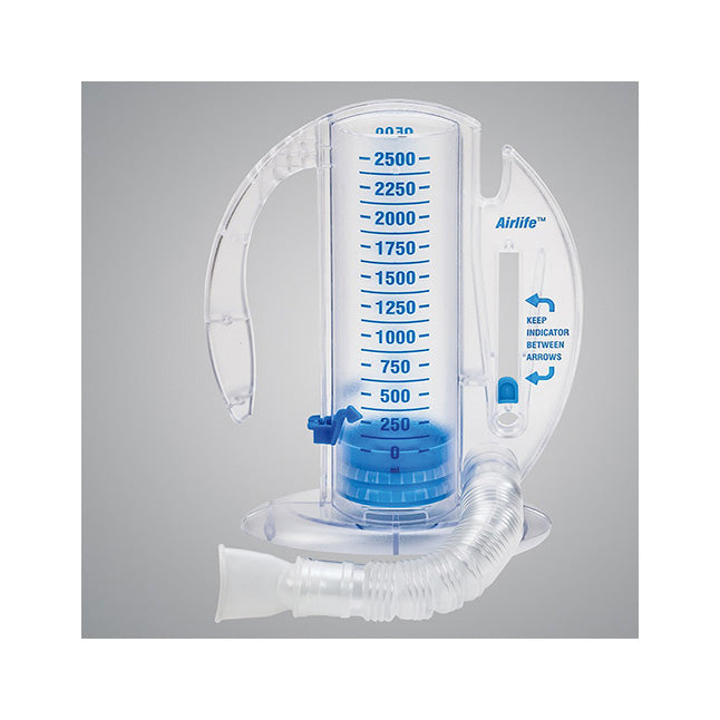 AirLife® Volumetric Incentive Spirometer - Without One-Way Valve – 3Z ...