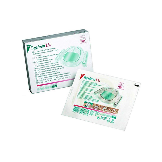 Tegaderm™ IV Transparent Dressing with Border, Sterile - Secure and ...