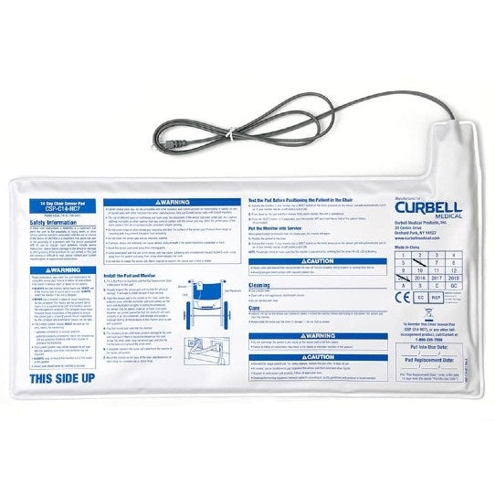Curbell Chair Sensor Pads - Reliable Fall Prevention and Patient Safety ...
