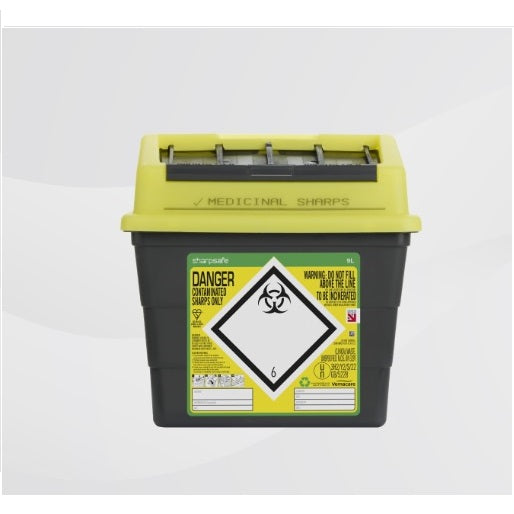 Sharpsafe® 24 Litre Sharps Container with Protected Access - Secure ...