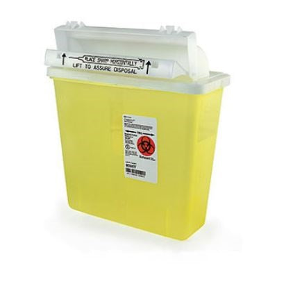 SharpSafety™ In Room™ Sharps Container | Convenient and Secure Disposal ...
