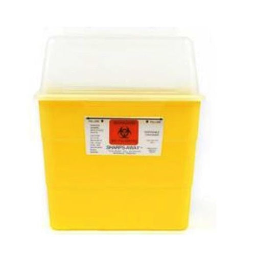 Sharps Container, with SharpStar™ Rocker Cover – 3Z Dental
