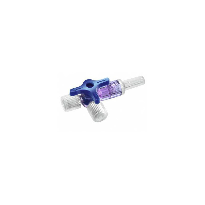 Discofix® 3-Way Stopcock, Blue – 3Z Dental