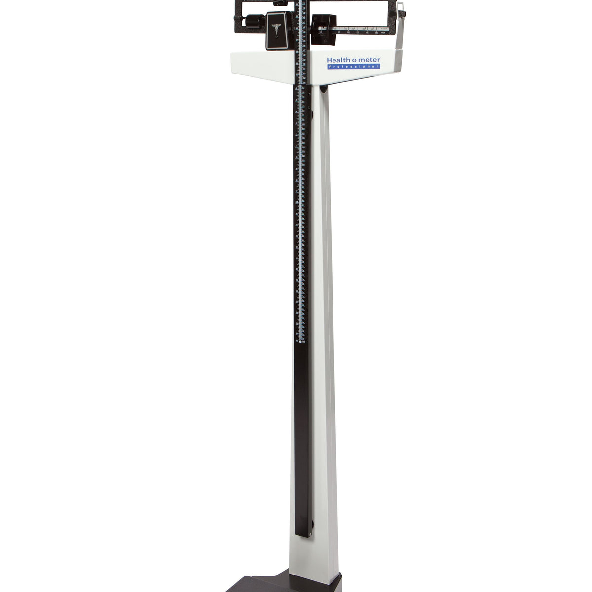 Mechanical Beam Scale with Height Rod & Wheels Included – Portable ...
