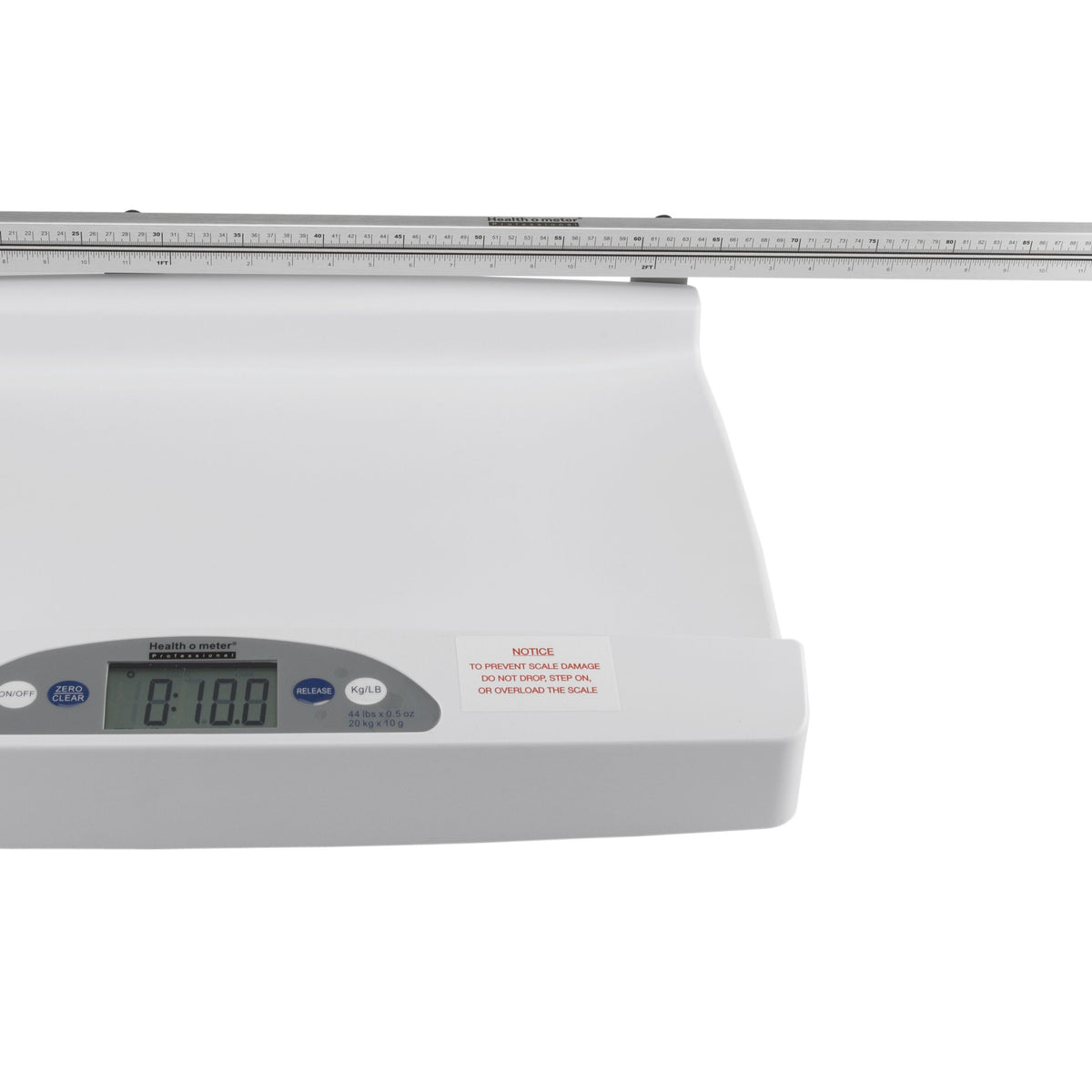 553KG-HR Digital Pediatric Tray Scale with Mechanical Height Rod – KG ...