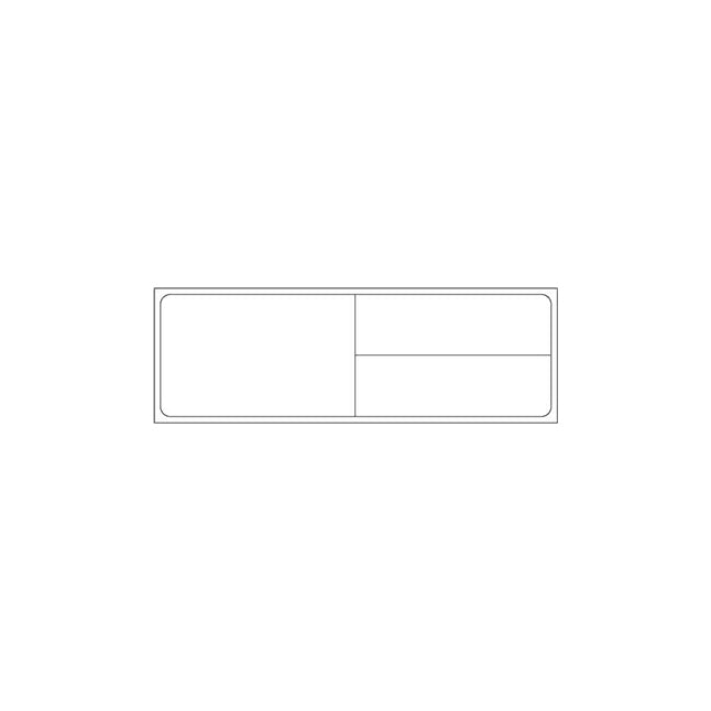 Meditech IR Direct Thermal Printer Label, White | High-Quality Label ...