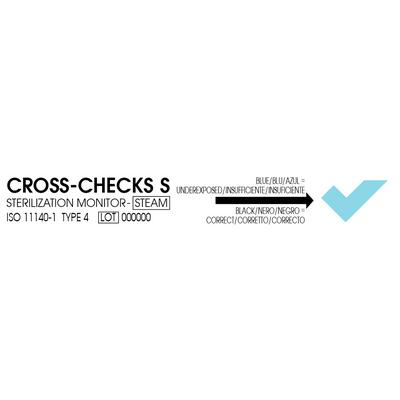 SteriTec Cross-Checks S, 250/Pkg – Reliable Sterilization Indicator ...