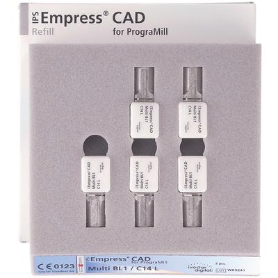 IPS Empress® CAD PrograMill™ Blocks – Multi C14 L, 5/Pkg - Multi ...