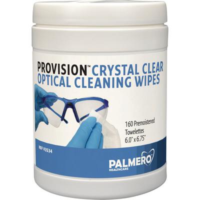 ProVision® Crystal Clear Optical Cleaning Wipes - 160/Package | Streak ...